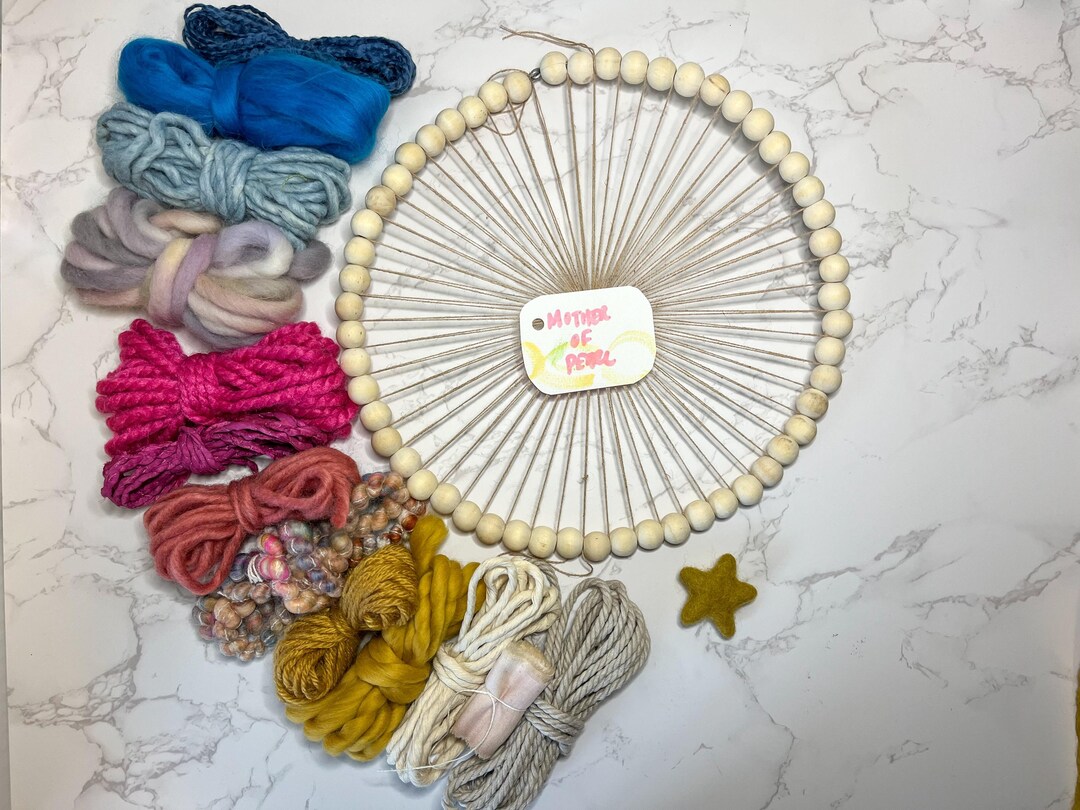 Circular Loom Kit - Weaving - Mother of Pearl - Etsy