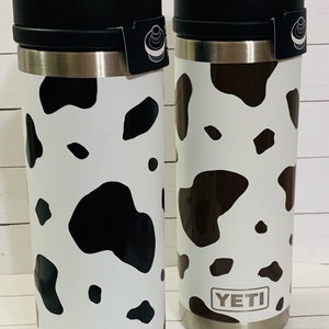 Cow Print Yeti Rambler - Etsy