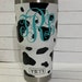 Yeti Brand Cow Print Stainless Steel Tumbler - Etsy