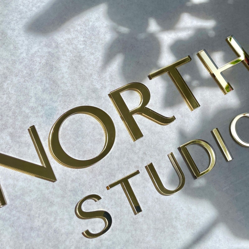 Mirror Letters - Etsy