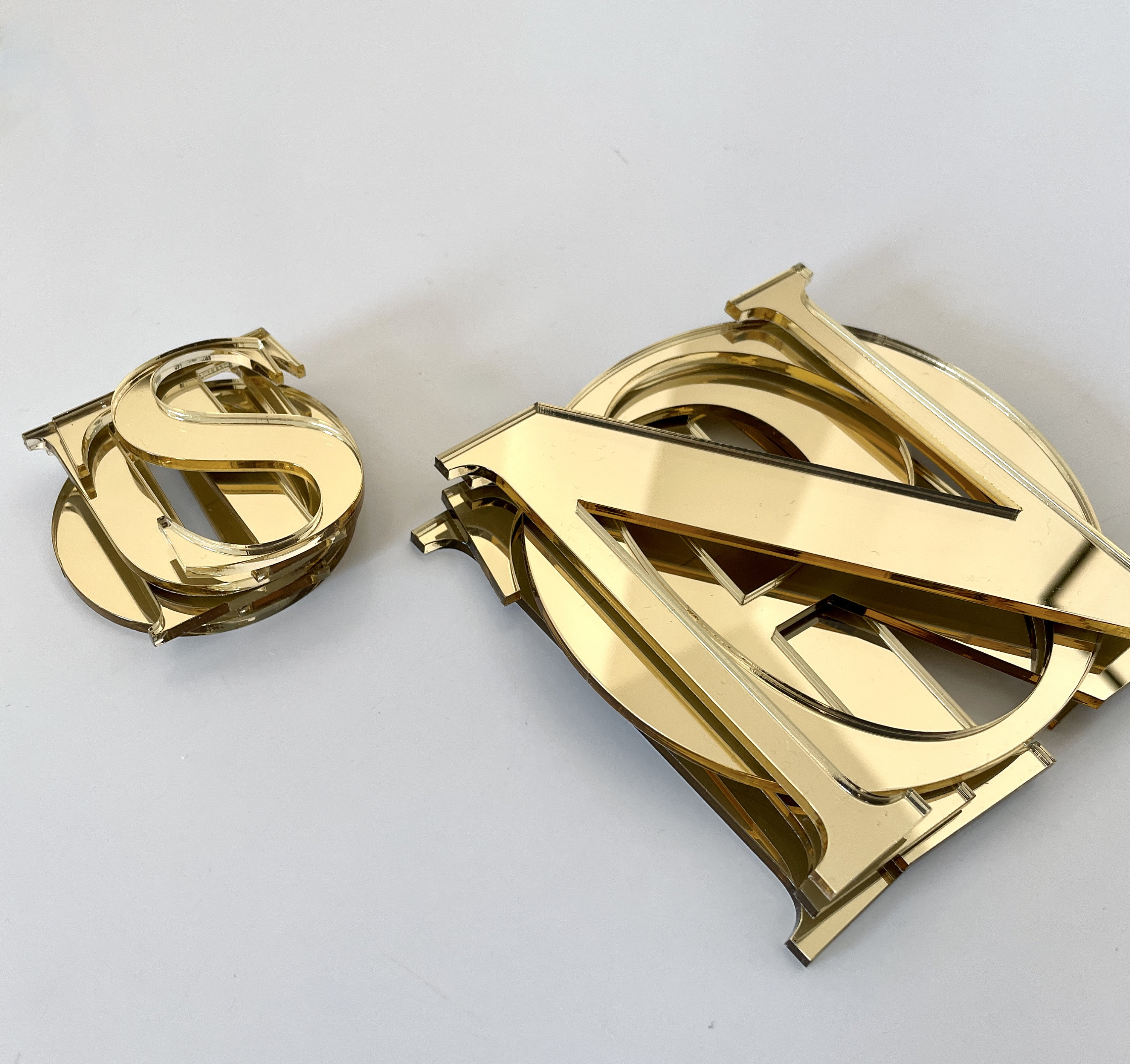 Gold Acrylic Letters Custom Acrylic Sign Wedding Name - Etsy