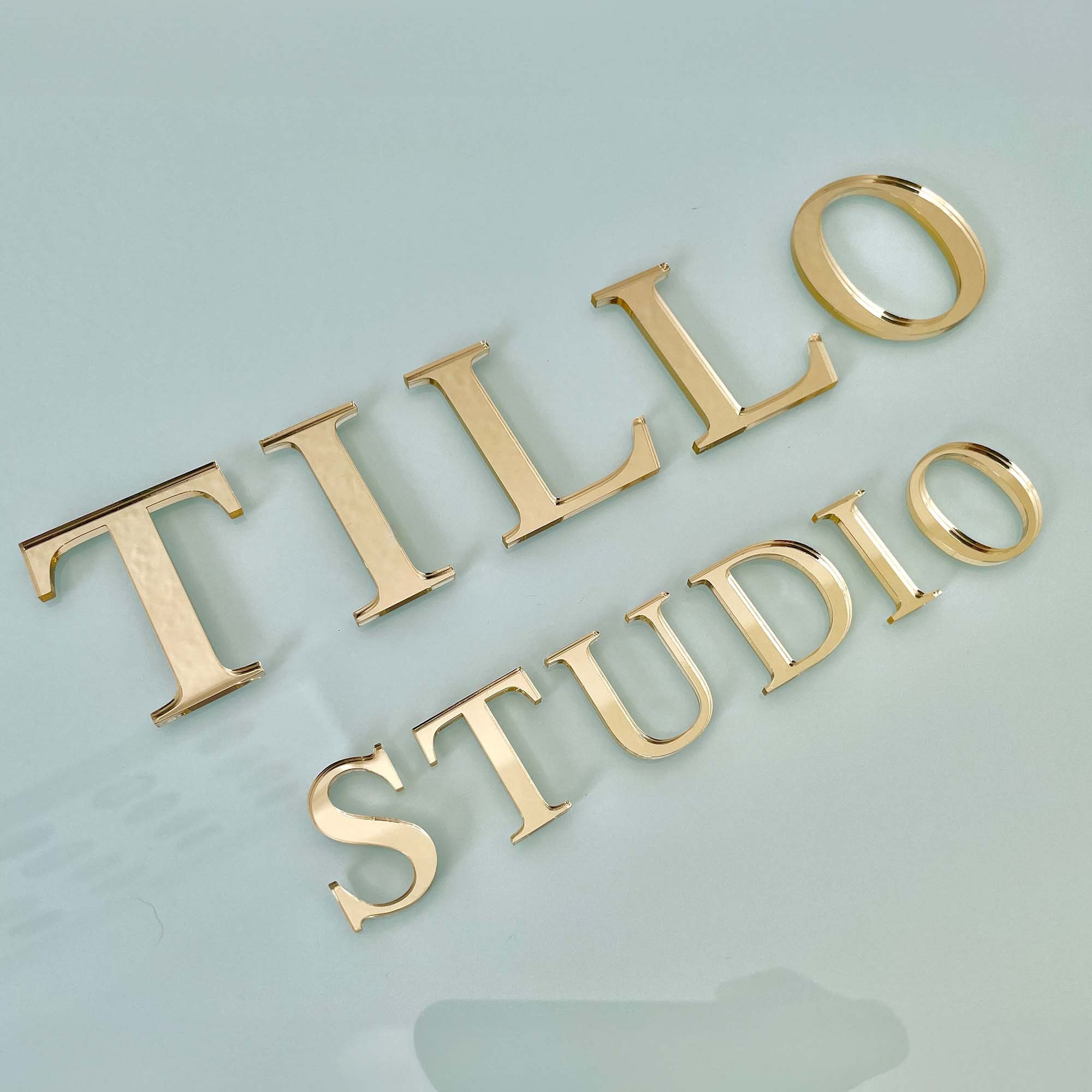 Gold Acrylic Letters | Custom Acrylic Sign | Wedding Name Decor - Etsy