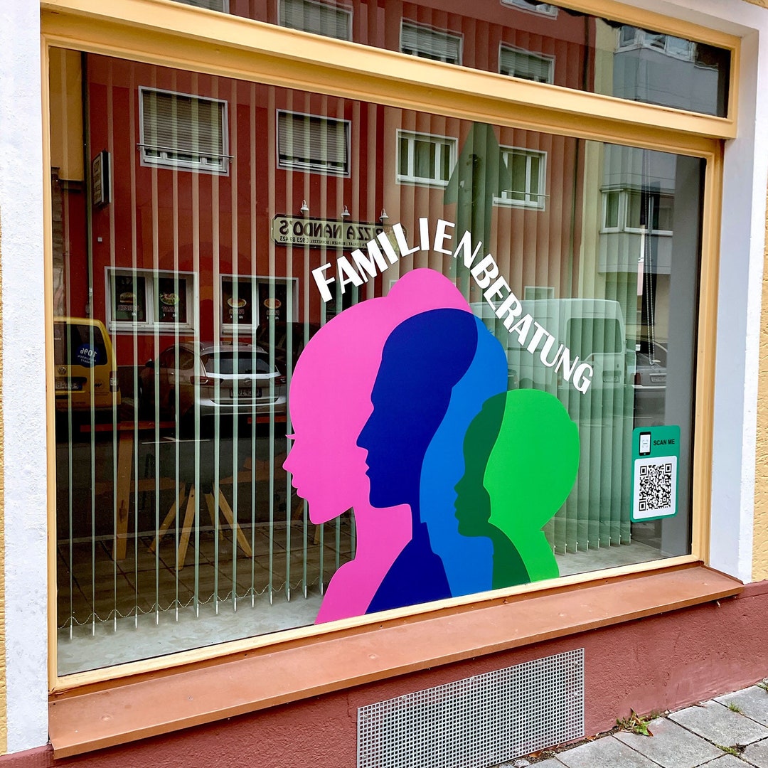 Custom Logo Window Sticker: Printed Business Storefront Decal - Etsy