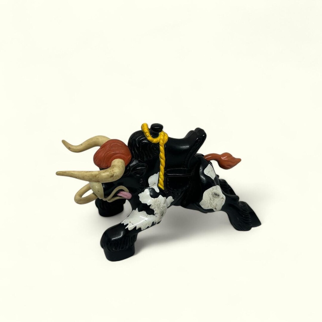 Vintage 1990’s Fisher Price Buckaroo Bull Action Figure - Etsy