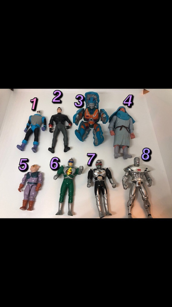 Various Vintage Action Figures. Dc Comics Marvel - Etsy