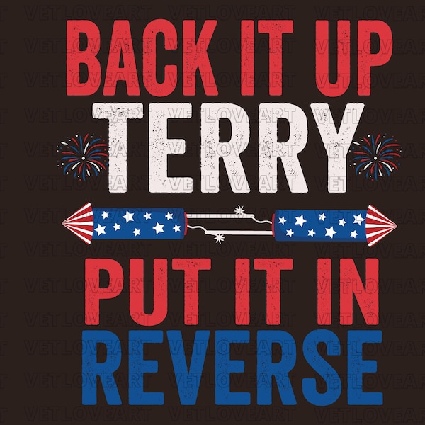 Back up Terry Svg - Etsy