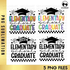 Elementary School Graduate PNG: Retro 5th Grade Design (digital ...