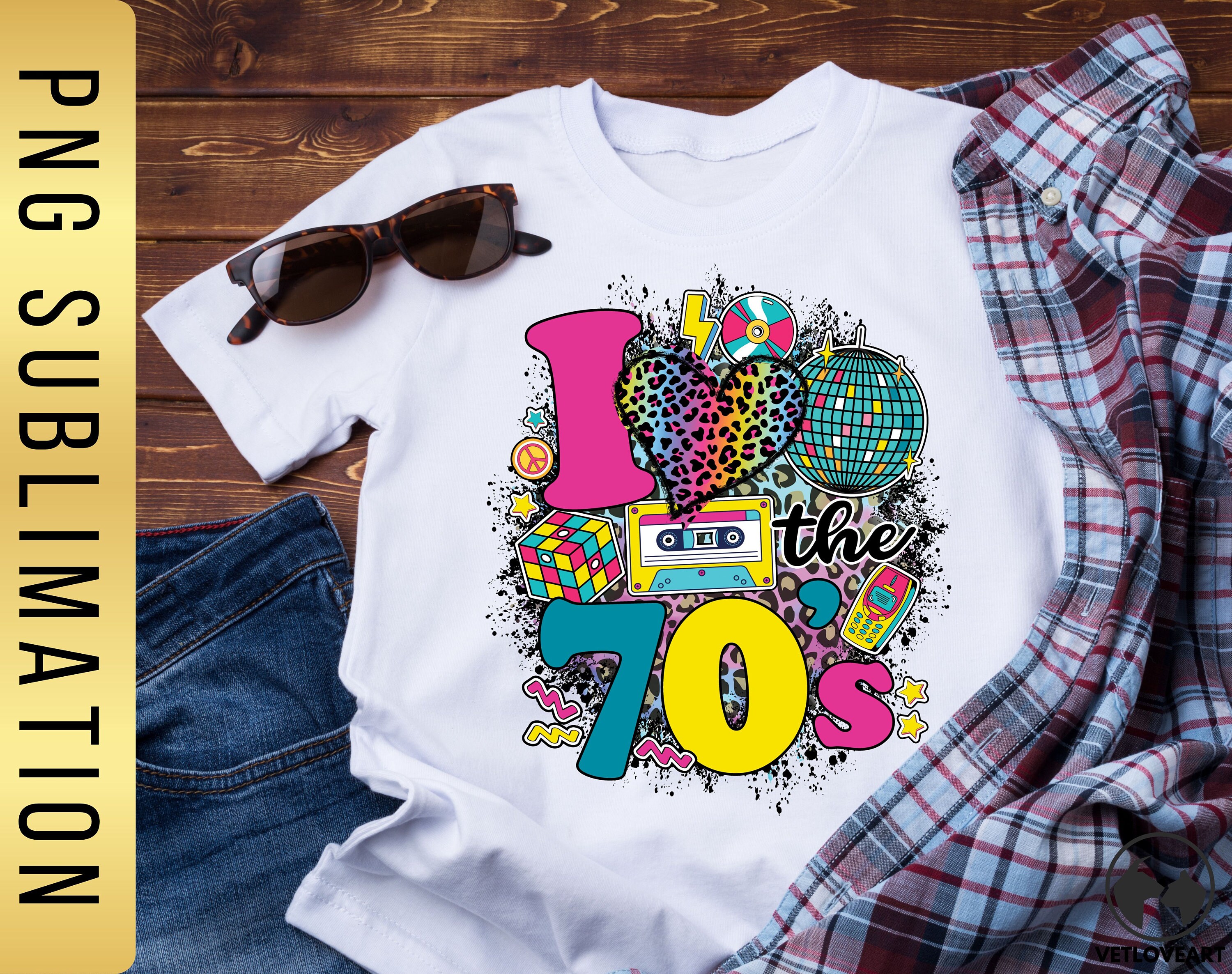 I Love the 70s PNG Retro 70s Png Take Me Back 70s Png - Etsy