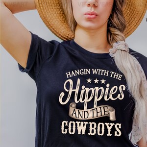 Hangin With Hippies and Cowboys Png,country Music Song,rodeo Png ...