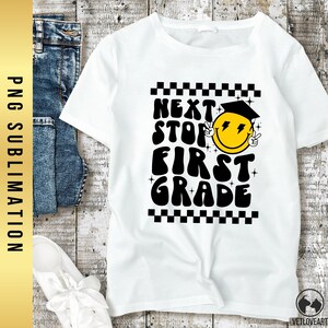 Next Stop First Grade Png,kindergarten Graduation Png,first Grade Boy ...