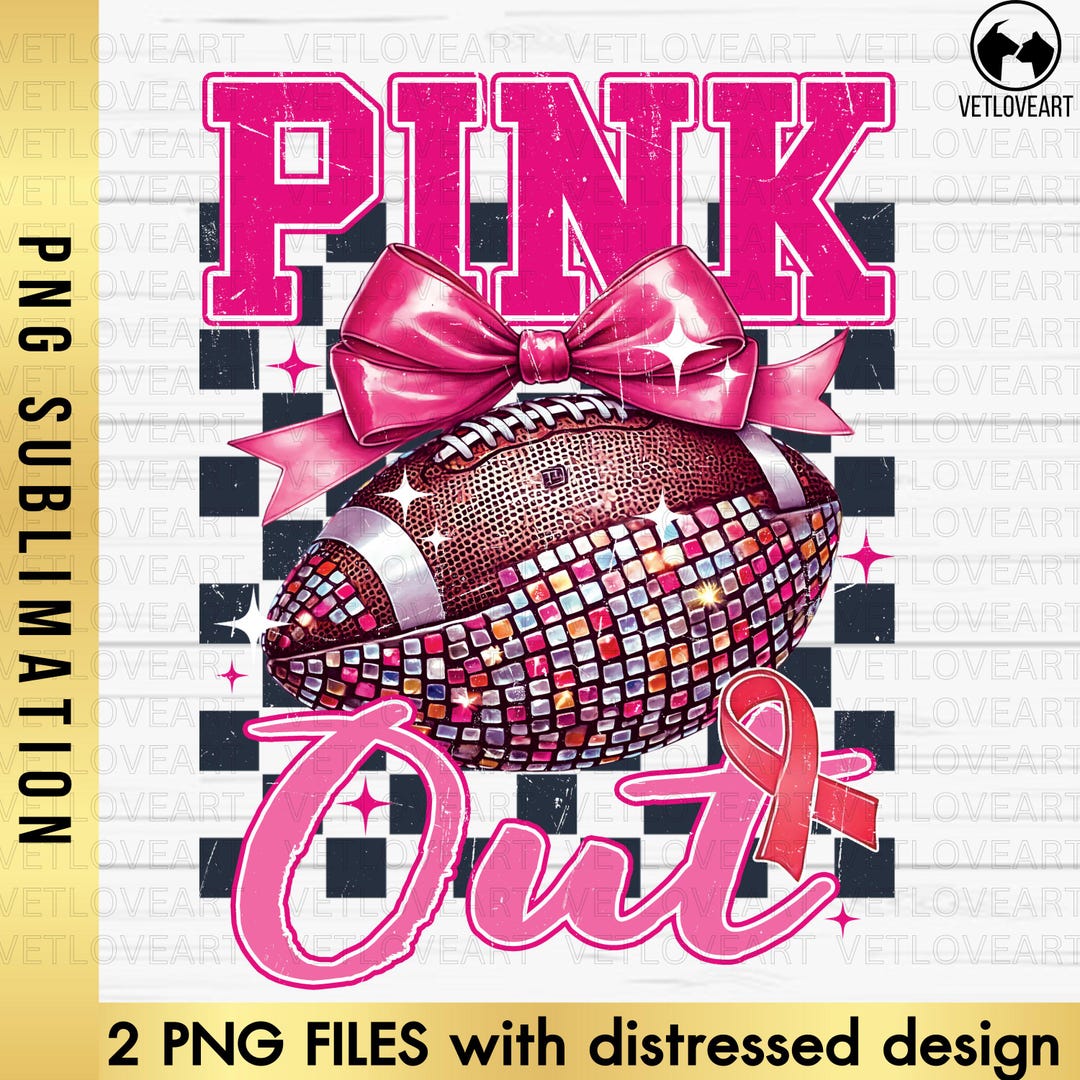 Football Pink Out Png,breast Cancer Awareness,football Breast Cancer ...