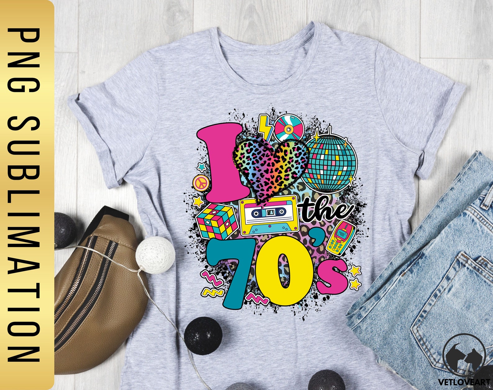 I Love the 70s PNG Retro 70s Png Take Me Back 70s Png - Etsy