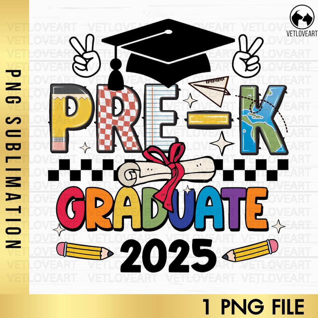 Pre-k Graduation Png,so Long Pre-k Png,retro Pre-k Shirt,last Day of ...