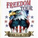 Freedom Tour Eagle PNG: Retro 4th of July Design (digital Download) - Etsy