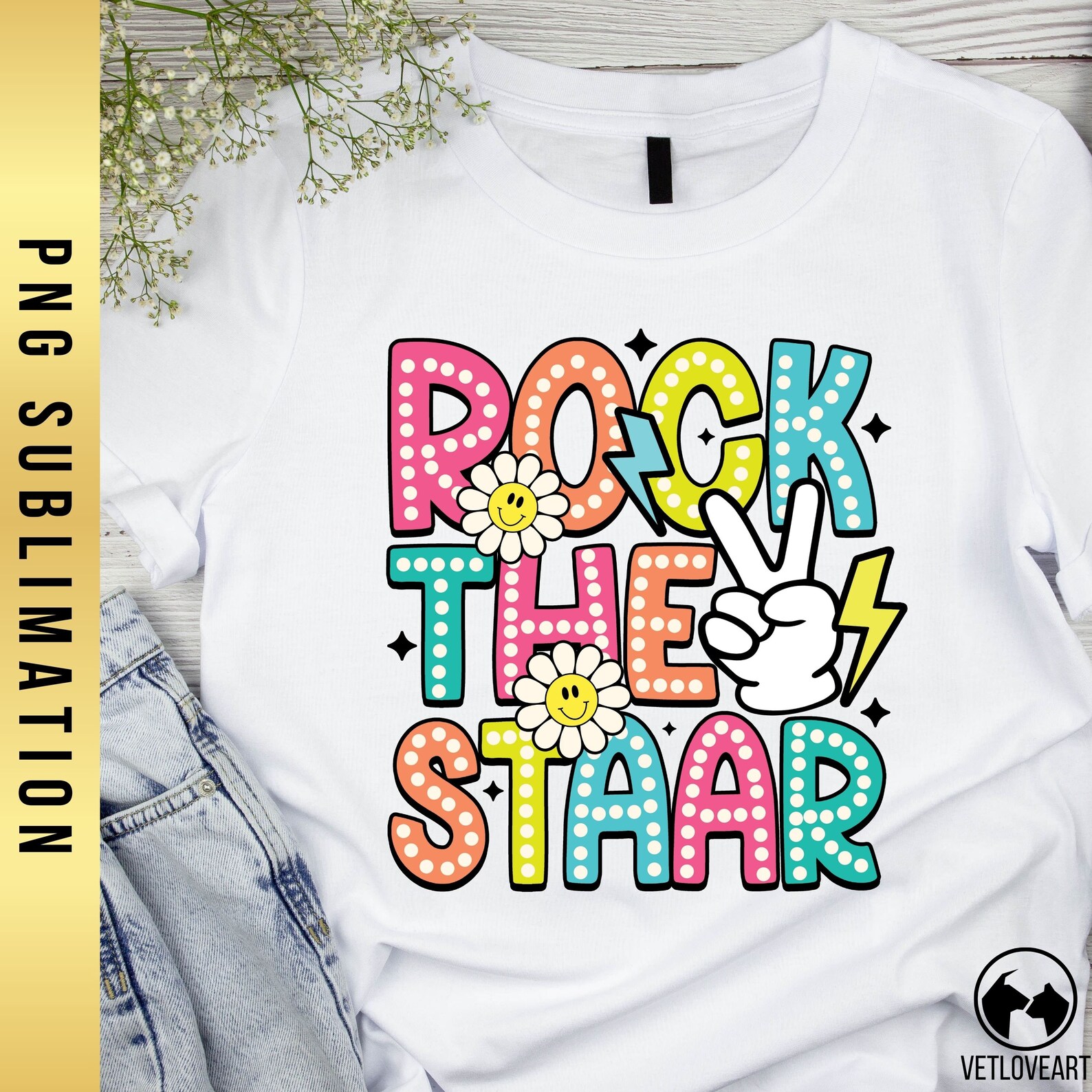 Rock the STAAR Png: Teacher Test Day Shirt (digital Download) - Etsy