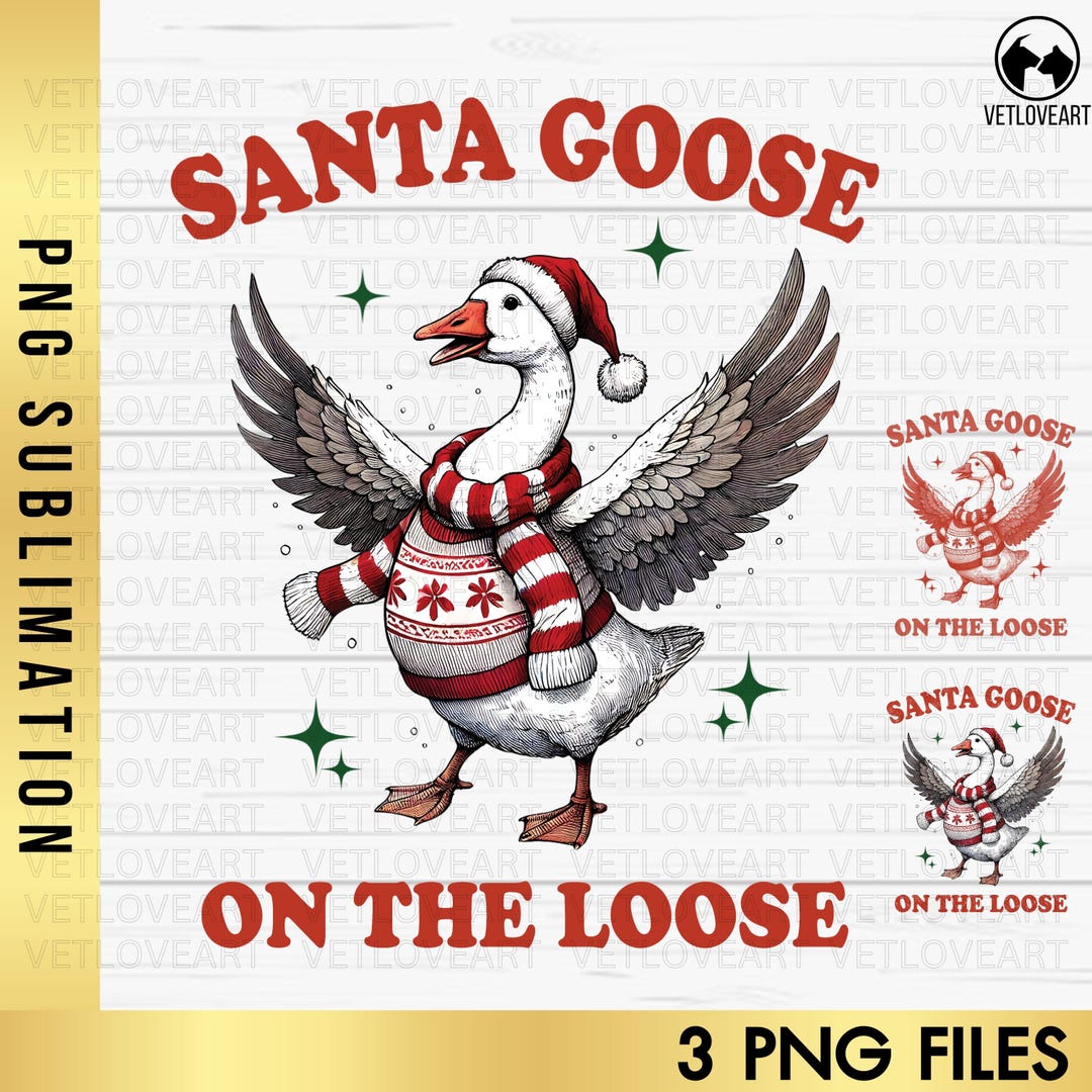 Goose Christmas Png,goose on the Loose Png,merry Goosemas,funny ...