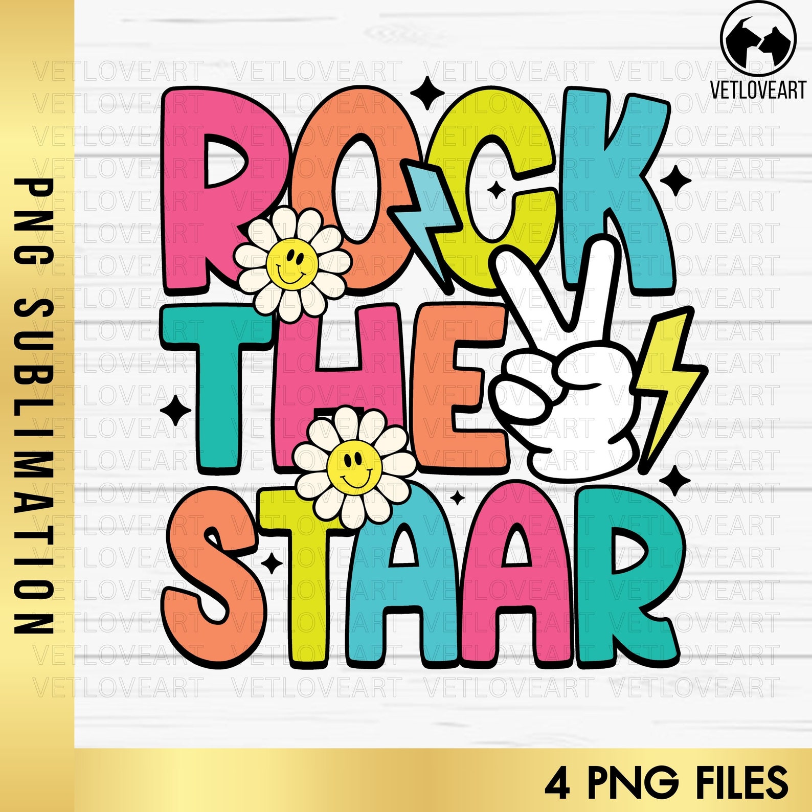 Rock the STAAR Png: Teacher Test Day Shirt (digital Download) - Etsy