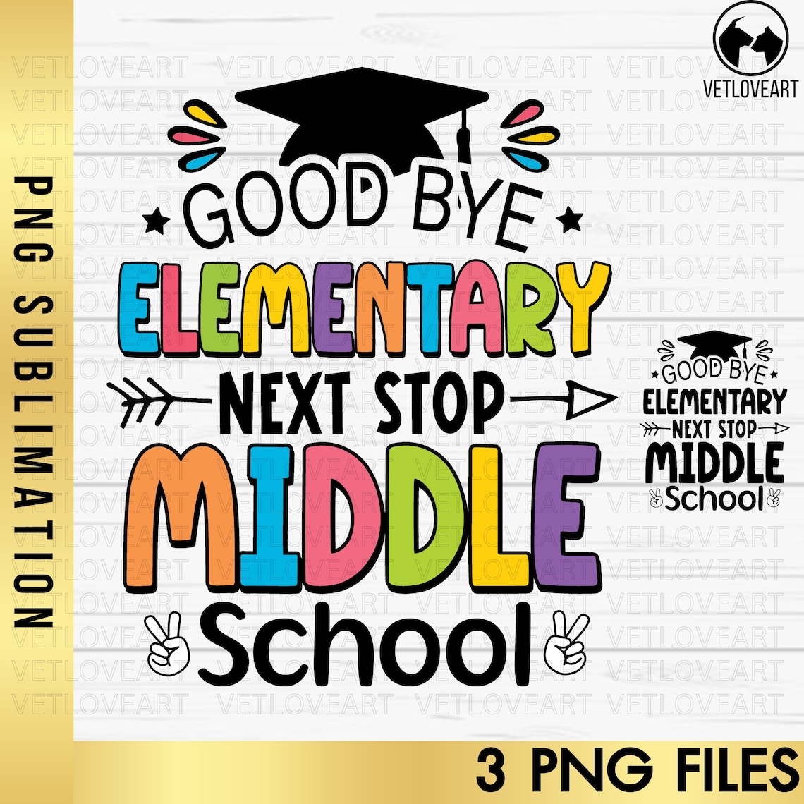 Next Stop Middle School PNG: 5th Grade Graduation (digital Download) - Etsy