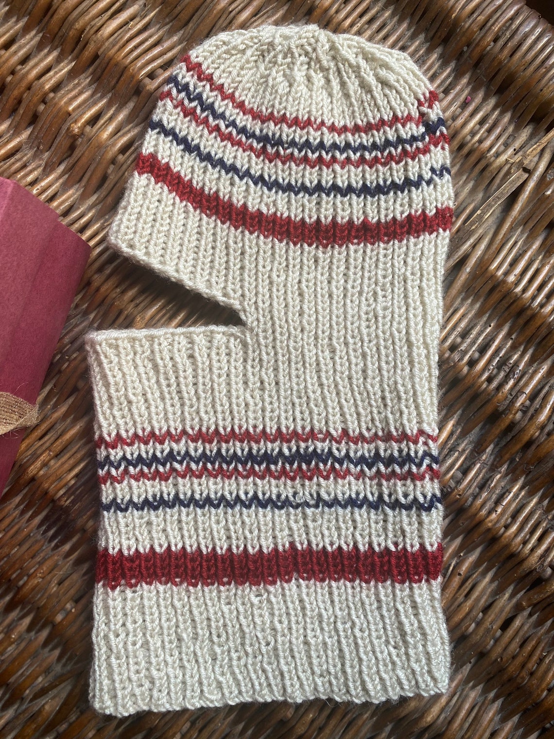 Balaclava Knit Hat,knit Beanie,knitted Balaclava Women Hat, Face Mask ...
