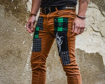 Crust Punk Pants | Etsy