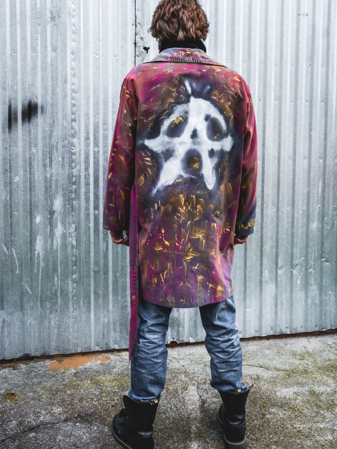 Crust Punk Jacket Punk Clothing Alternative Clothing | Etsy