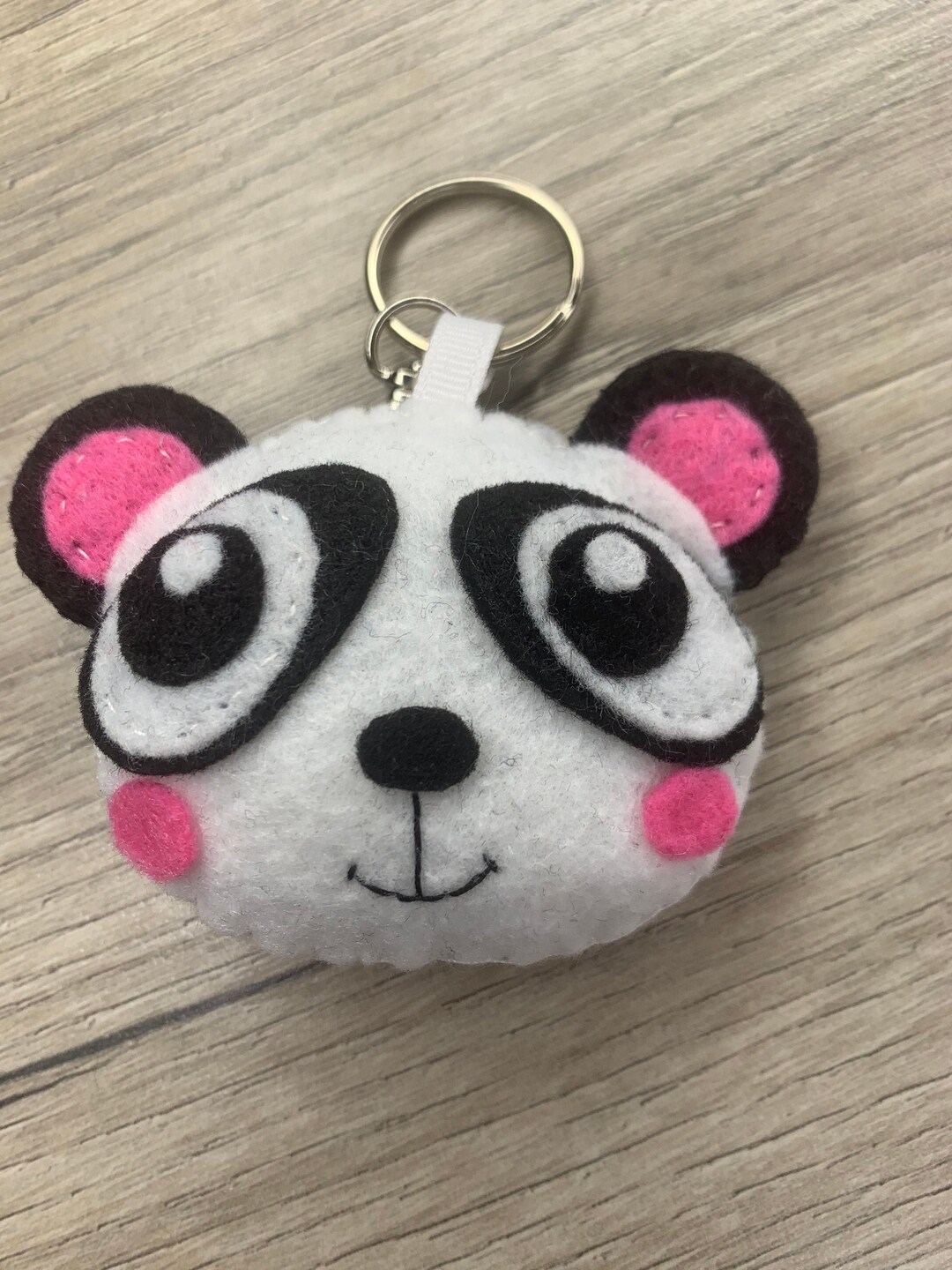 Baby Panda Key Chain - Etsy