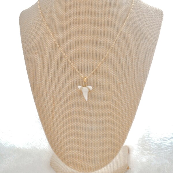 Beaded Shark Tooth Necklace - Etsy