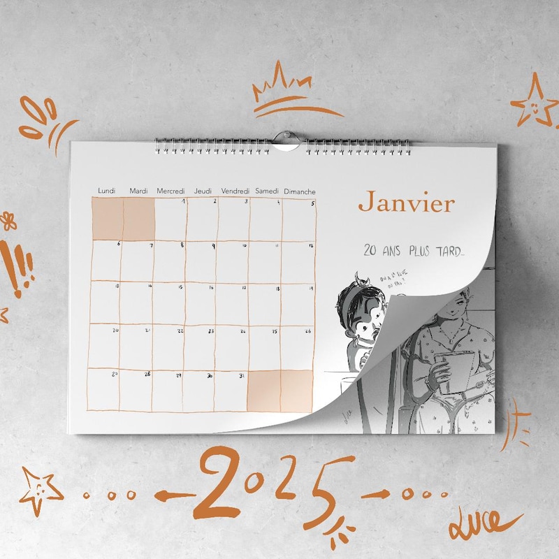 Calendrier humoristique - Etsy France