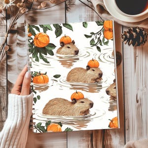 Capybara Journal, Funny Capybara Gift, Capybara Lover, Animal Lover ...