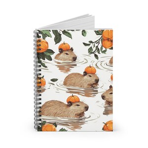 Capybara Journal, Funny Capybara Gift, Capybara Lover, Animal Lover ...
