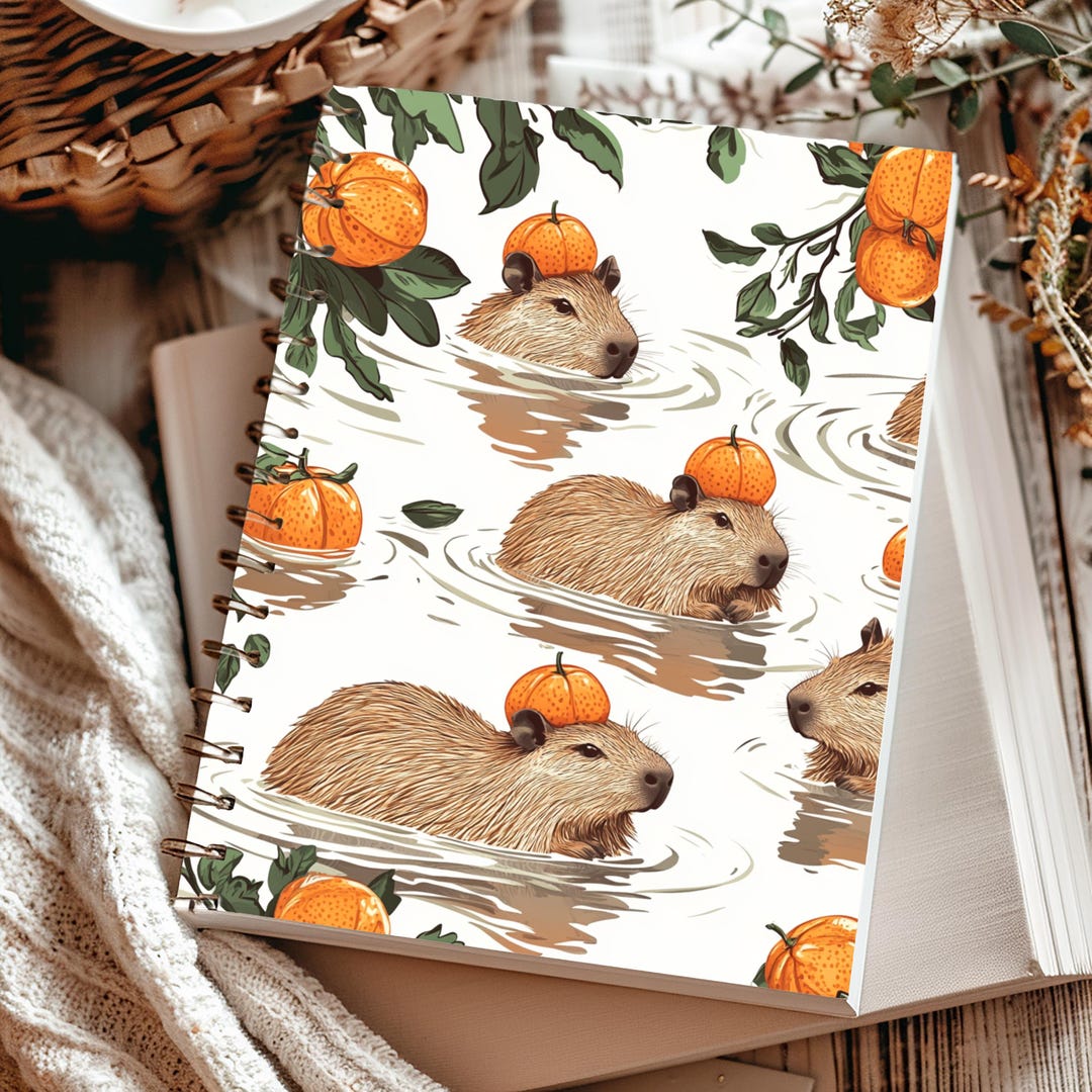 Capybara Journal, Funny Capybara Gift, Capybara Lover, Animal Lover ...