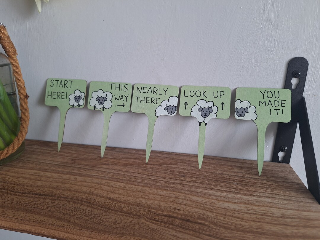 Lamb Spring Egg Hunt Labels. Pack of 5easter Egg Hunt Planter ...