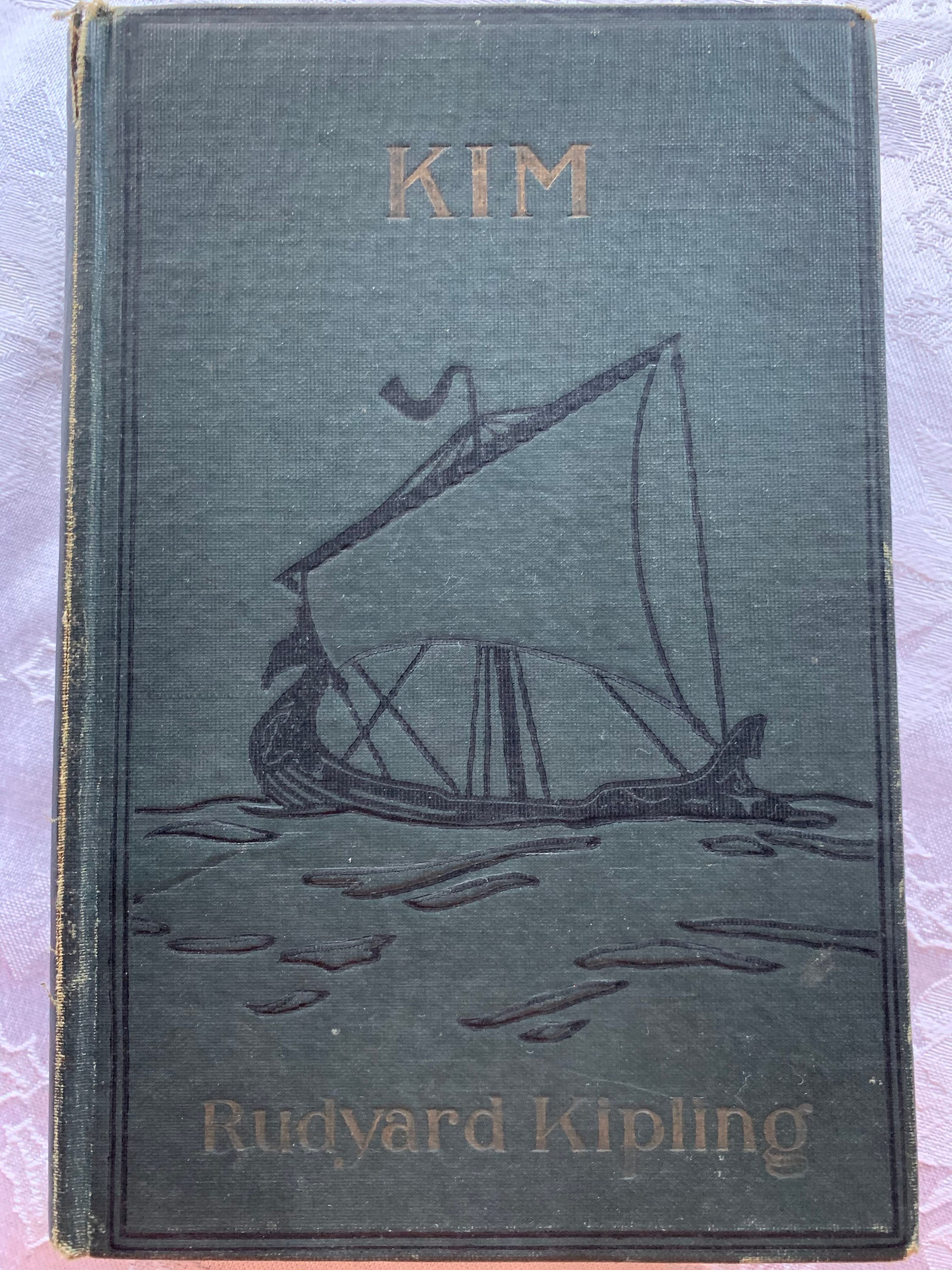 Vintage Kim Rudyard Kipling 1923 | Etsy