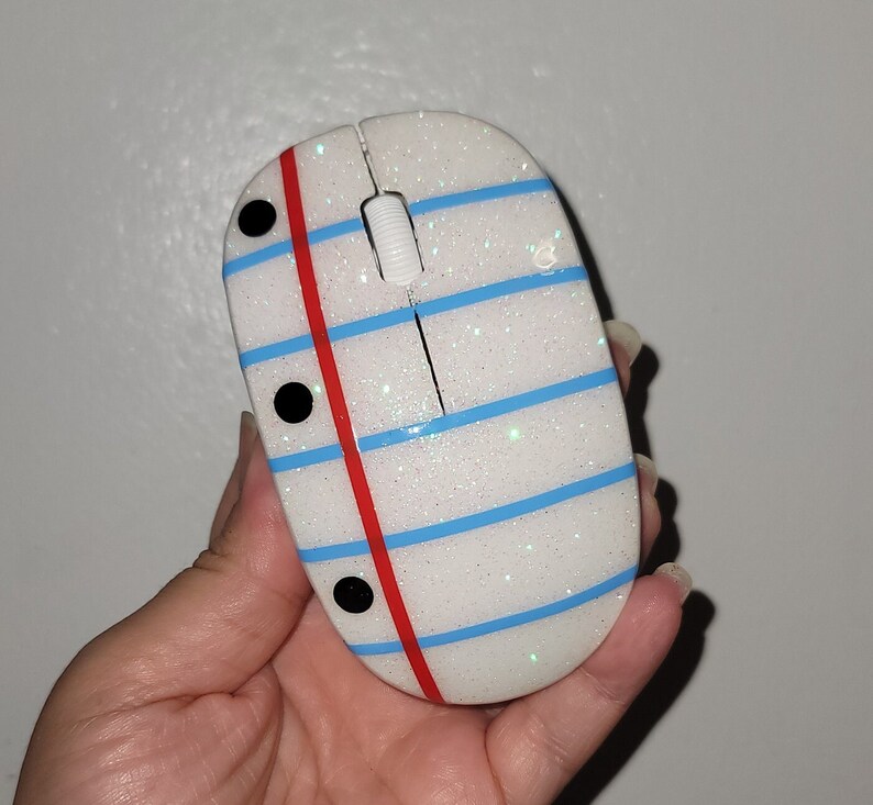 Glitter Wireless Mouse, Personalized Mouse, Glitter Mouse, Teacher ...