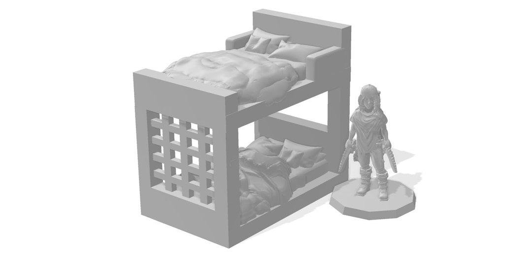 Digital RPG Support-less Bunkbeds Bed Tabletop Game D&D D20 Modern ...
