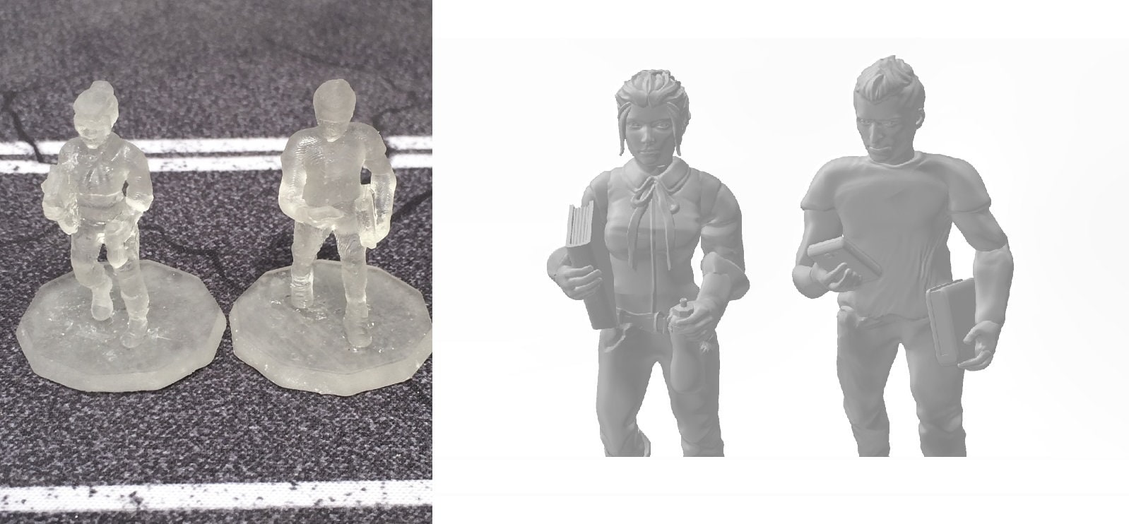 RPG 15 Modern Townsfolk Townspeople Commoners Miniatures Role Playing ...