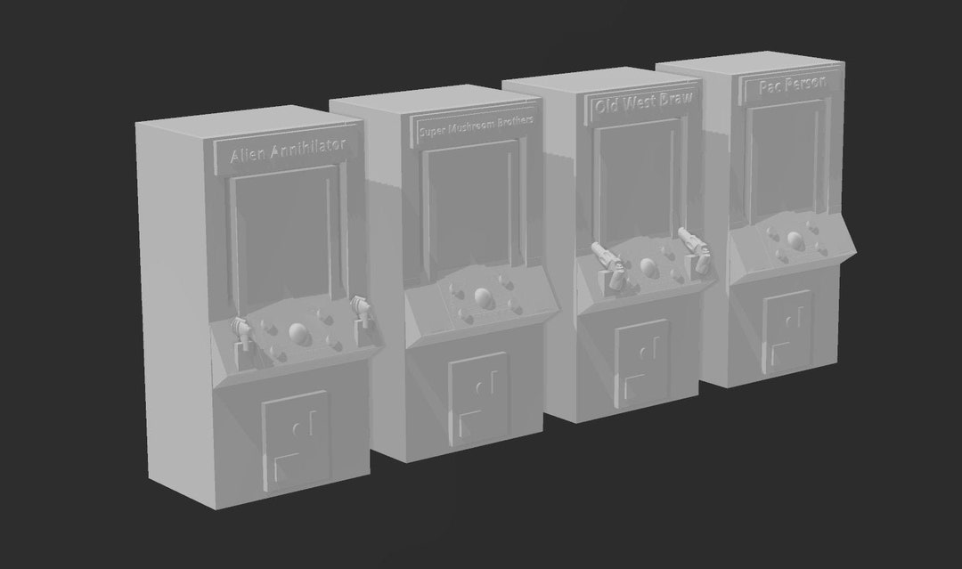 Digital RPG Arcade Machines Tabletop Game Miniature Mini Role Playing ...