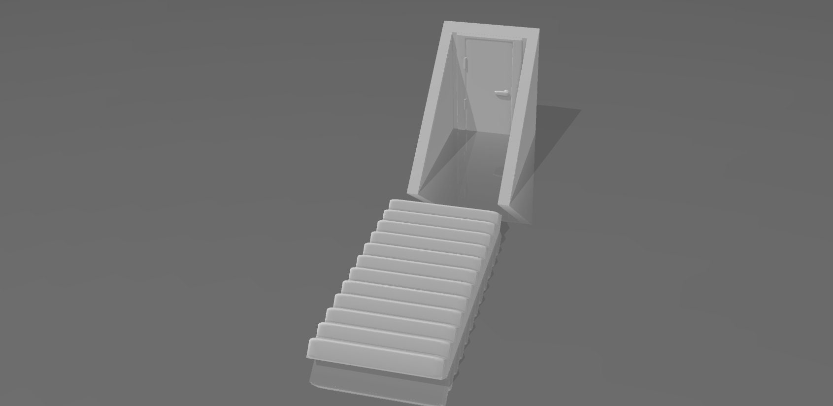 3D Printable Staircase: RPG Miniature Terrain (digital Download) - Etsy