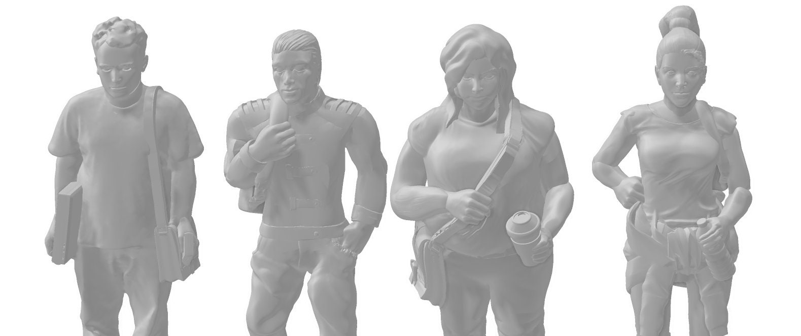 RPG 15 Modern Townsfolk Townspeople Commoners Citizens Role Playing ...