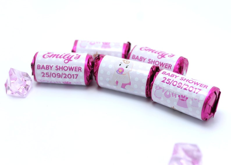 Personalised Baby Shower Newborn Mini Love Heart Sweets for - Etsy UK