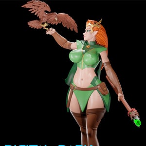 NSFW Keyleth Vox Machina Nsfw Tabletop Sexy Nsfw Lady RPG Gamer Girl Nude Nsfw Naked Miniature ...