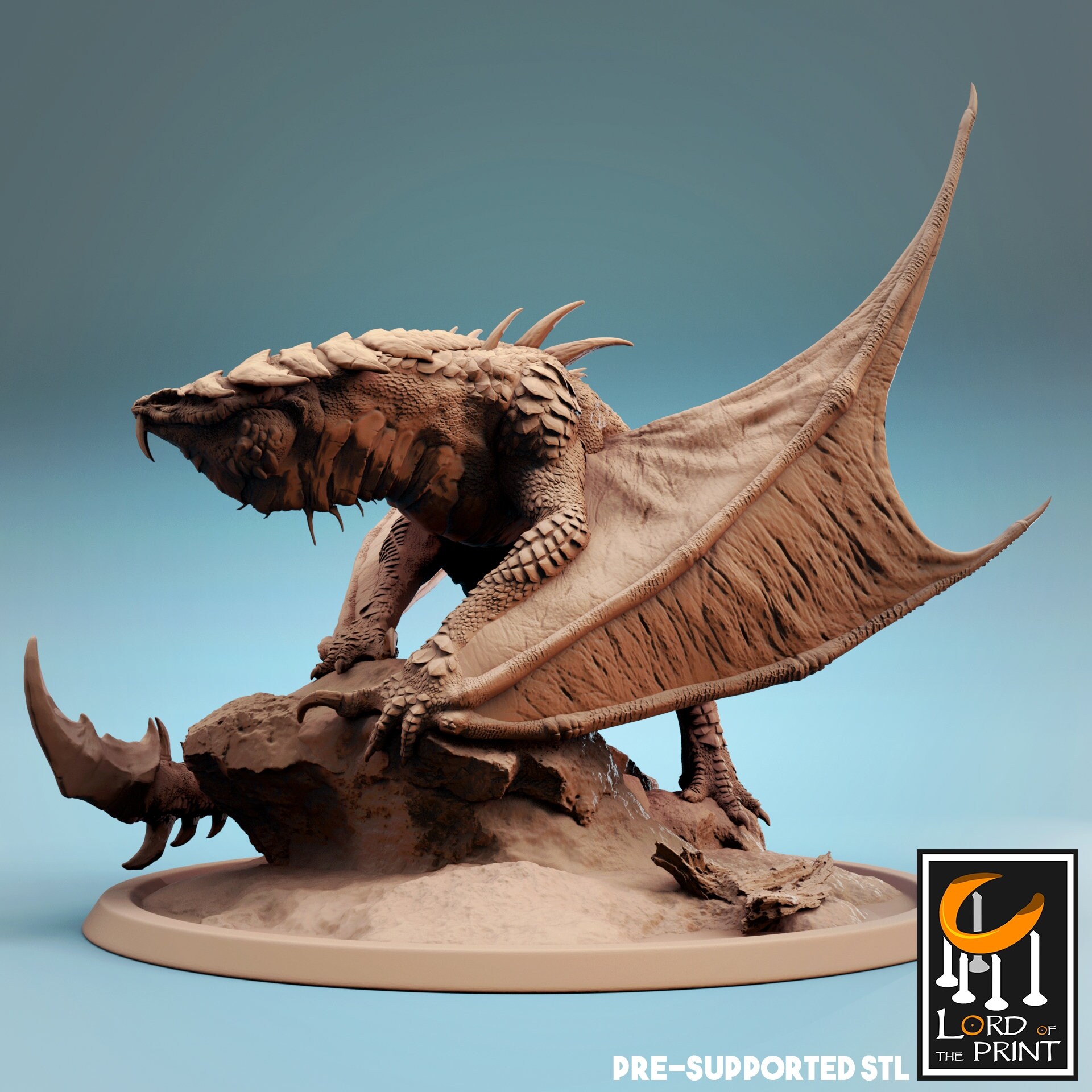 Wyvern Soldiers From Lord of the Print/ Ideal for Dungeons and Dragons ...