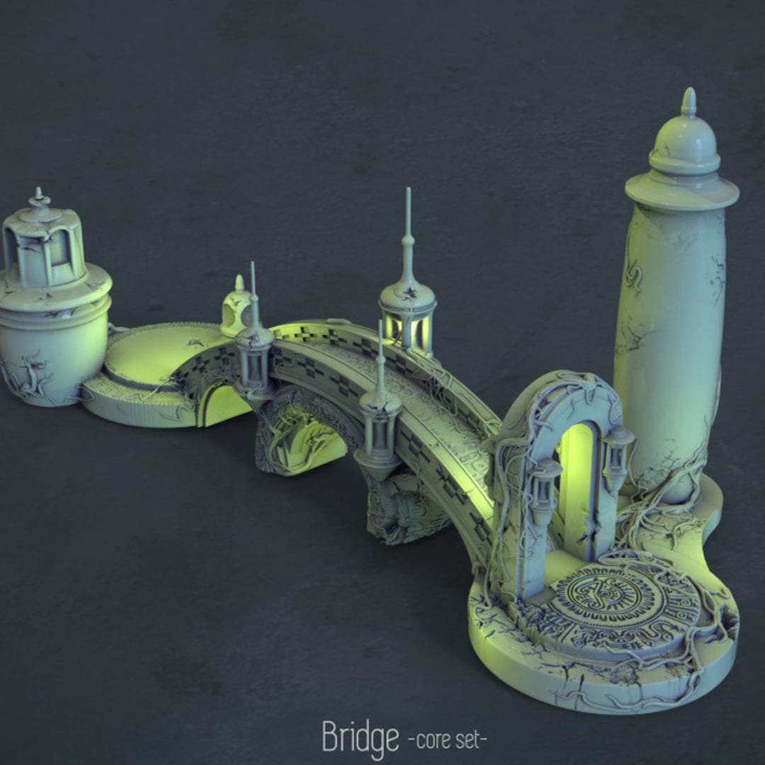 Ancient Bridge - Ideal for Dnd, Mordheim and Other Tabletop Rpgs - Etsy