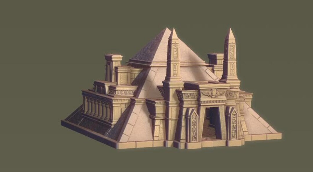 Medium Pyramid - Ideal for Dungeons and Dragons and Other Tabletop Rpgs ...