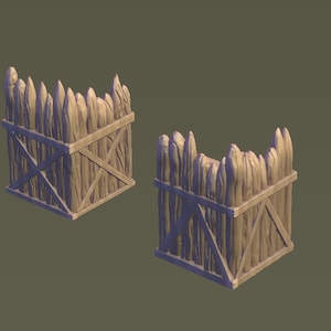 Modular Wooden Wall - Ideal for Dungeons and Dragons and Other Tabletop ...