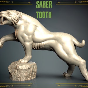 Saber Tooth - Ideal for Dungeons and Dragons and Other Tabletop Rpgs ...