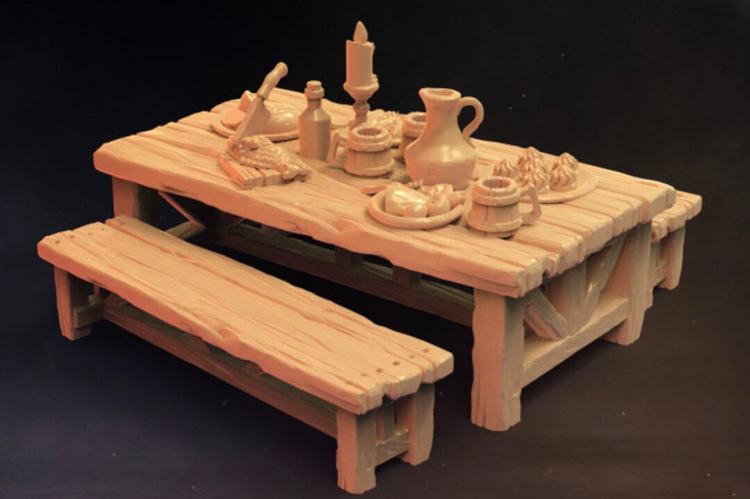 Dining Table - Ideal for Dungeons and Dragons and Other Tabletop Rpgs ...
