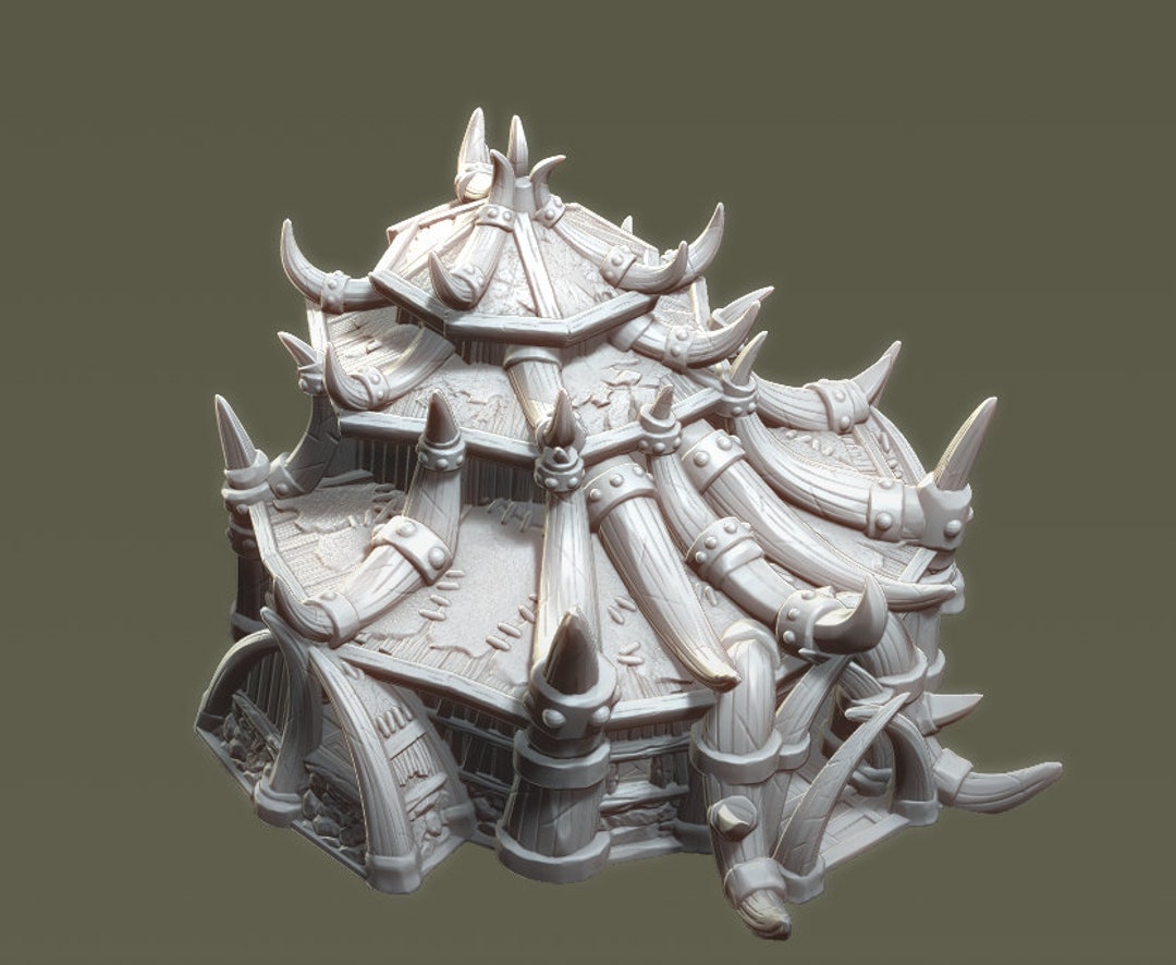 Orc Barracks - Ideal for Dungeons and Dragons and Other Tabletop Rpgs/wargaming/d&d - Etsy