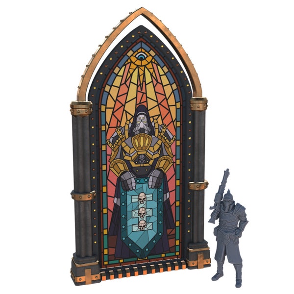 Stained Glass Temple - Etsy