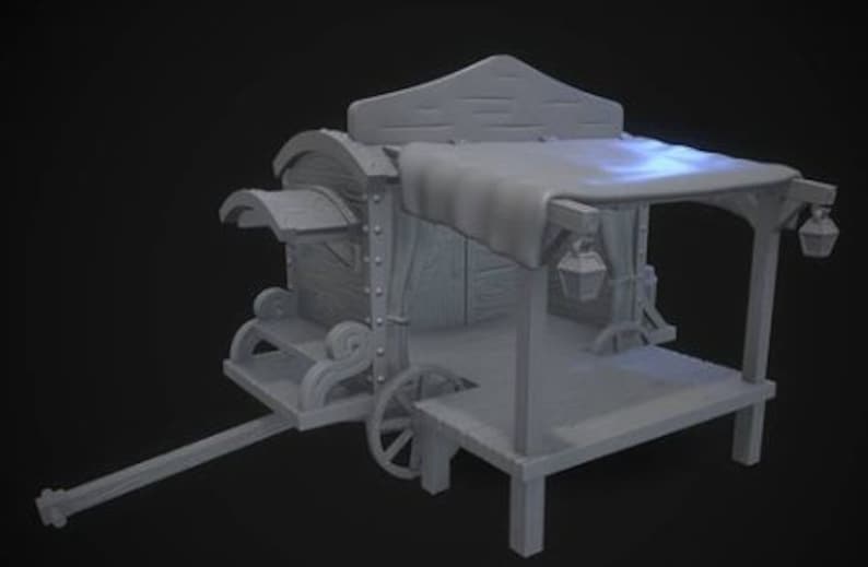 Troupe Wagon - Ideal for Dungeons and Dragons and Other Tabletop Rpgs/d ...
